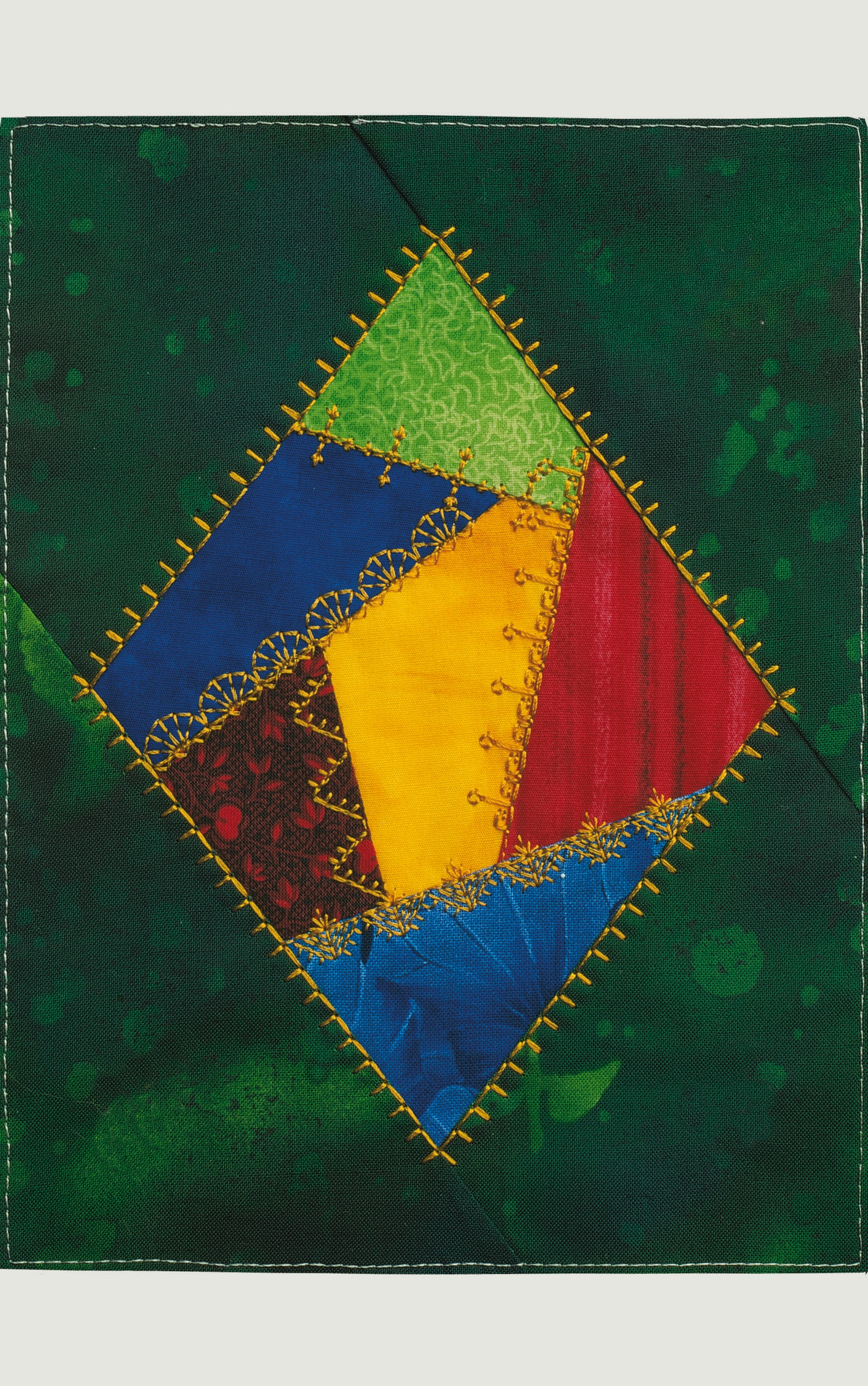 Crazy Patch Quilt Pattern