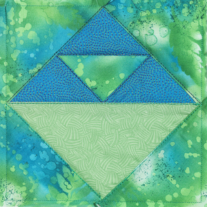 Patchwork Block in the Hoop