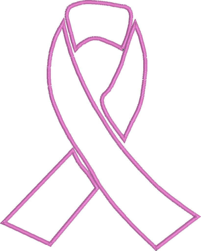Ribbon Awareness Applique