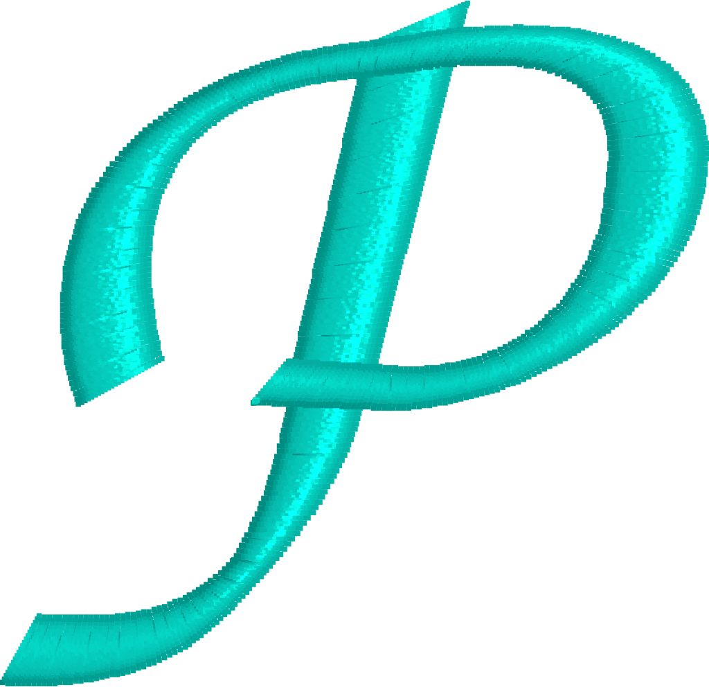 Alpha Calligraphic P