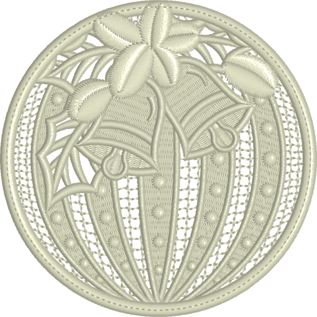 Free Standing Lace - Christmas