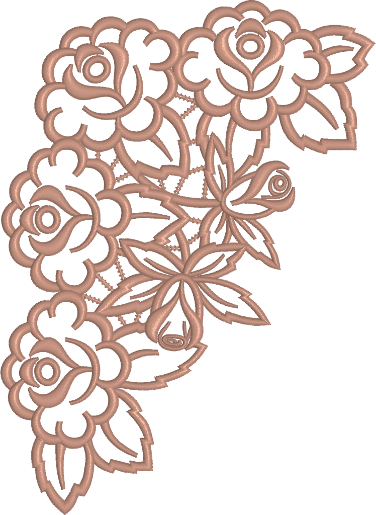 Floral Cutwork