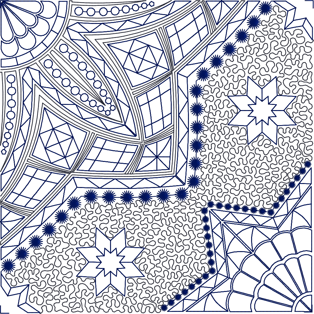 Moroccan Tile Outline