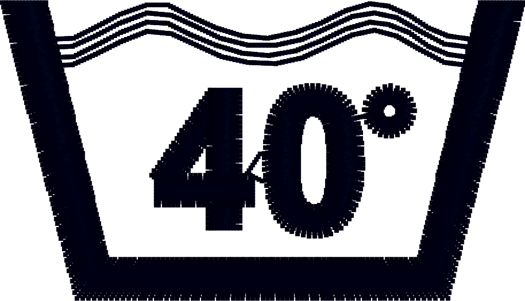 Laundry Symbol 40c