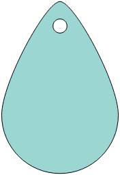Tear Drop Tag