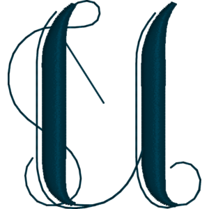 Script Letter 50 U