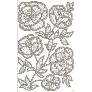 Floral Cutwork