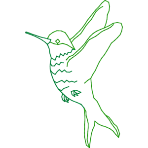 Fine Line Hummingbird