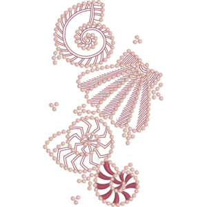 French Knot Shells