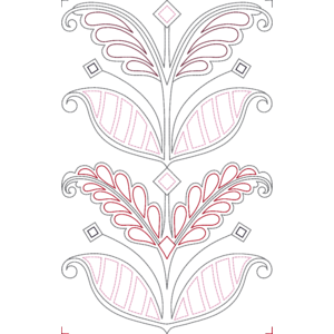 Endless Ornamental Border - Outline