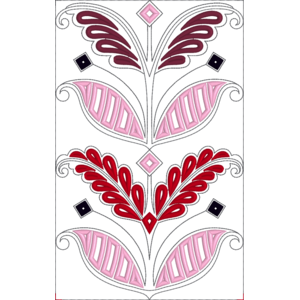 Endless Ornamental Border - Cutwork