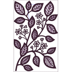 Endless Floral Cutwork