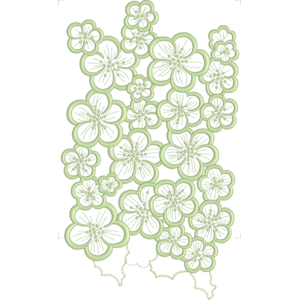Floral Cutwork Design