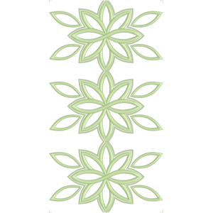 Floral Cutwork Design